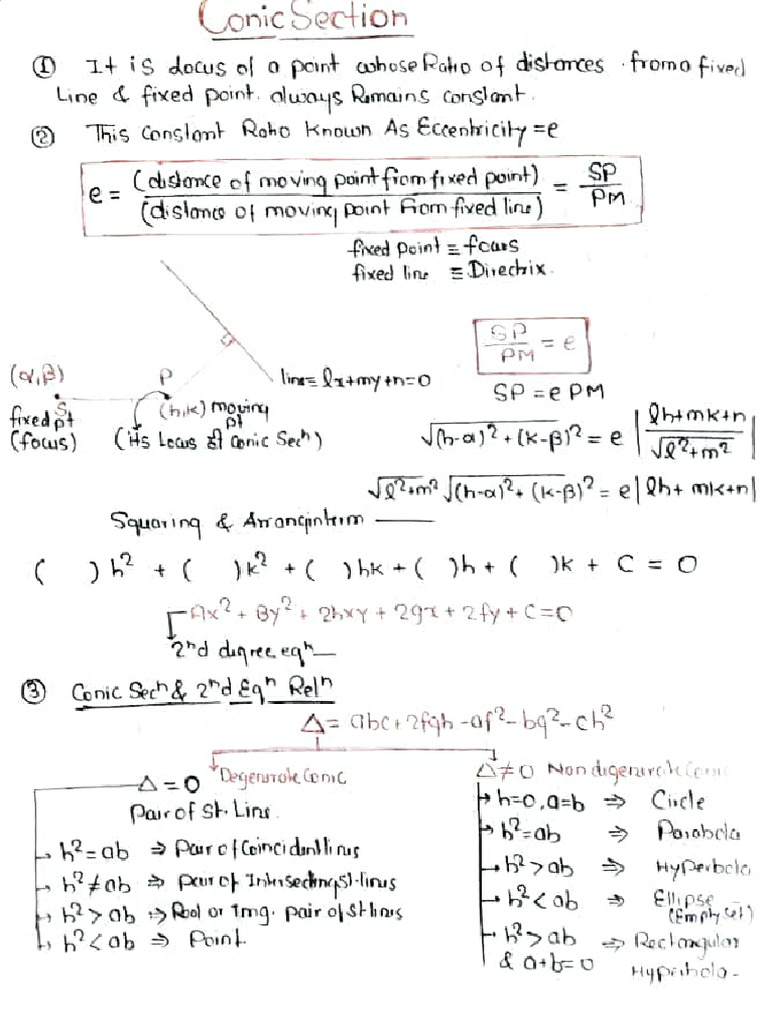 Conic Theory | PDF | Elementary Geometry | Euclidean Geometry