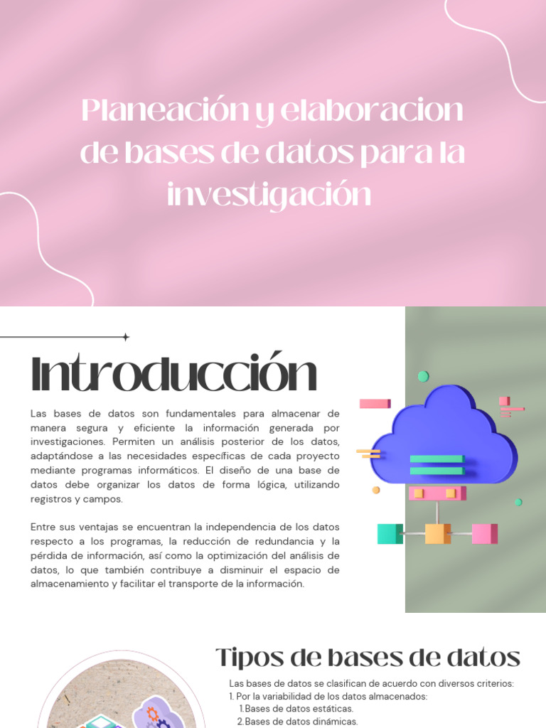 Base de Datos.pdf | PDF | Bases de datos | Tecnologías de la información