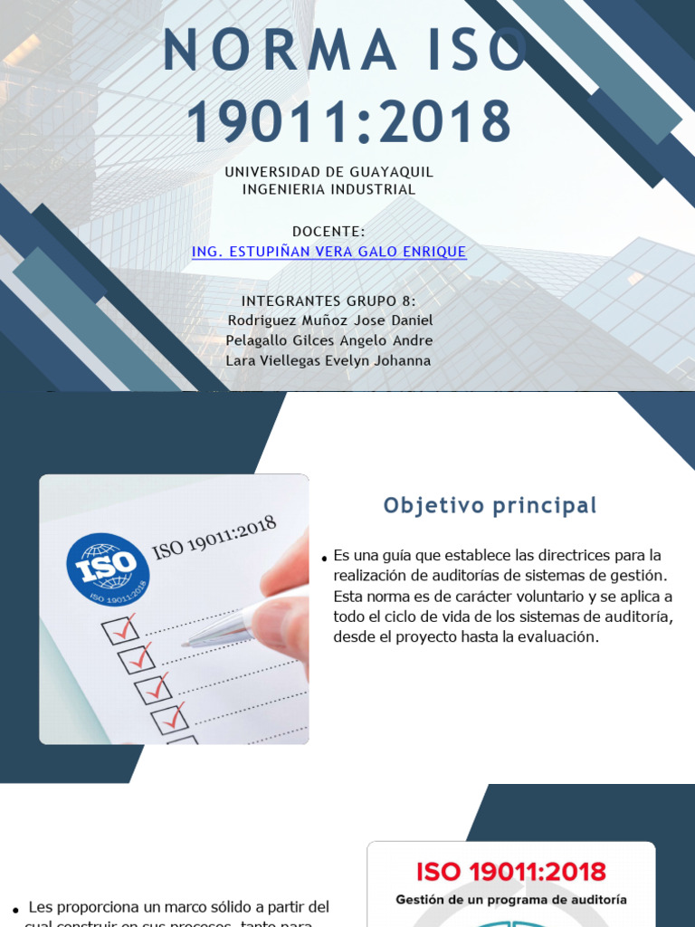 Normas ISO 19011 | PDF | Auditoría | Business