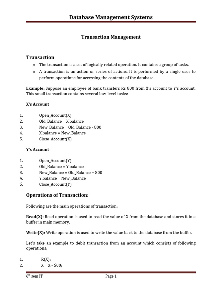465356639-DBMS-Transaction-Management-Notes (1) | PDF | Database ...