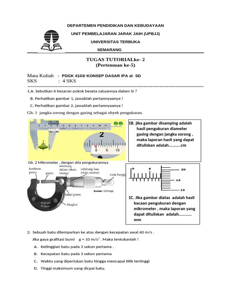 SOAL TTM 2 KONSEP DASAR IPA SD | PDF