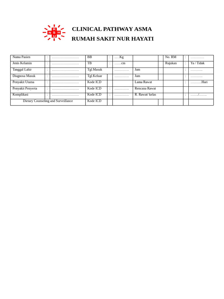 Clinical Pathway Asma | PDF