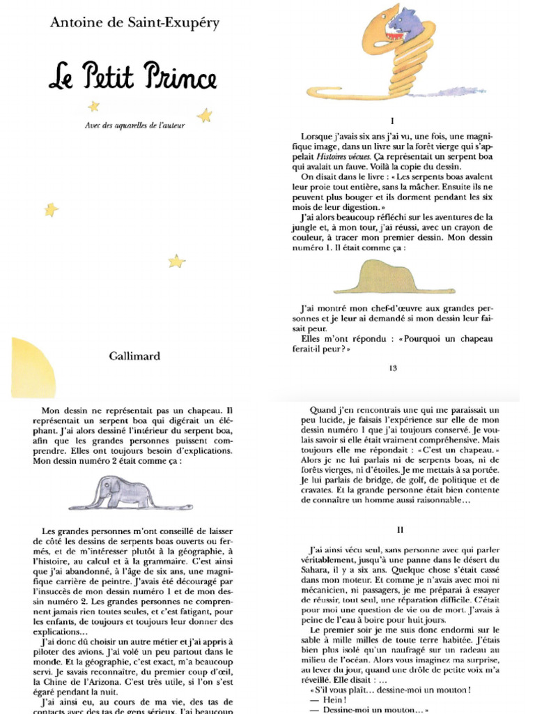 Le Petit Prince | PDF