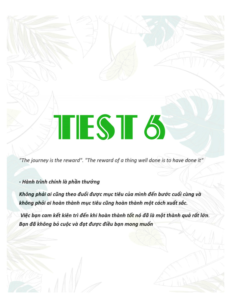 LD Test 6 | PDF