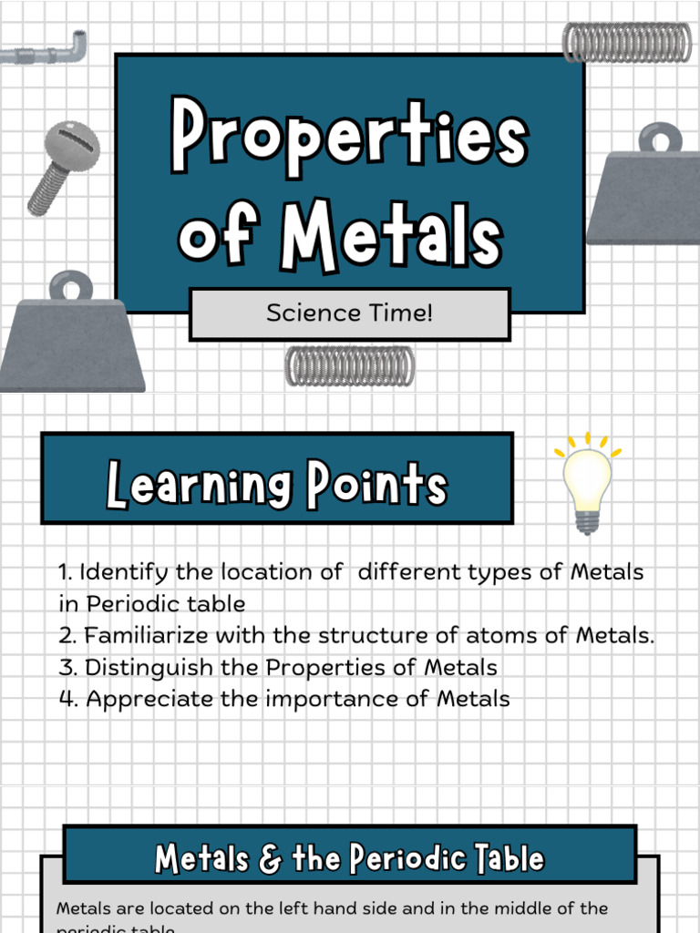 Understanding Metal Properties and Types | PDF | Metals | Alloy