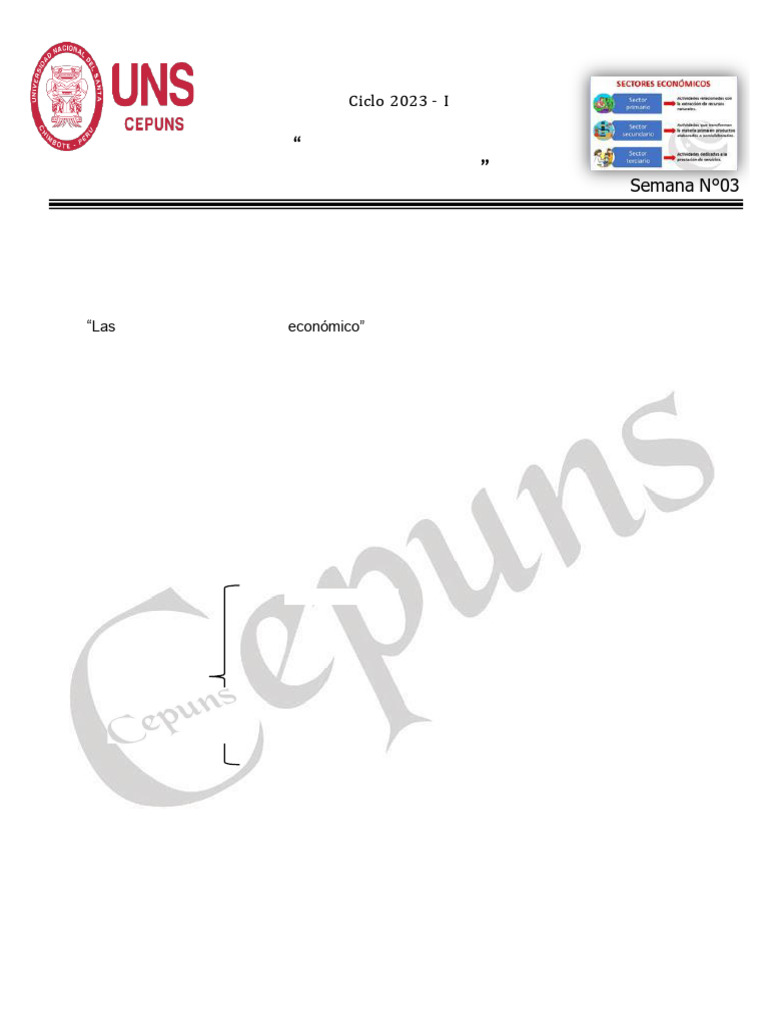 Economia Sem 03 - 2023 - I | PDF | Agricultura | Minería