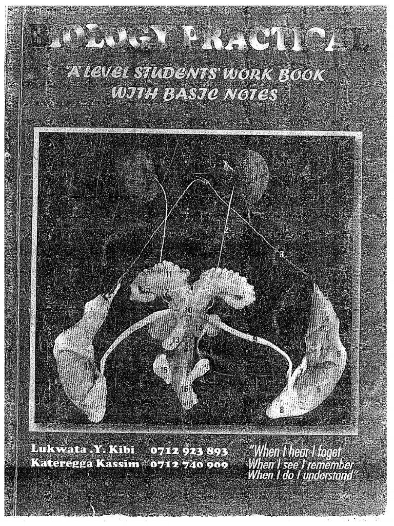 A Guide To A Level Biology Practicals by Lukwata | PDF