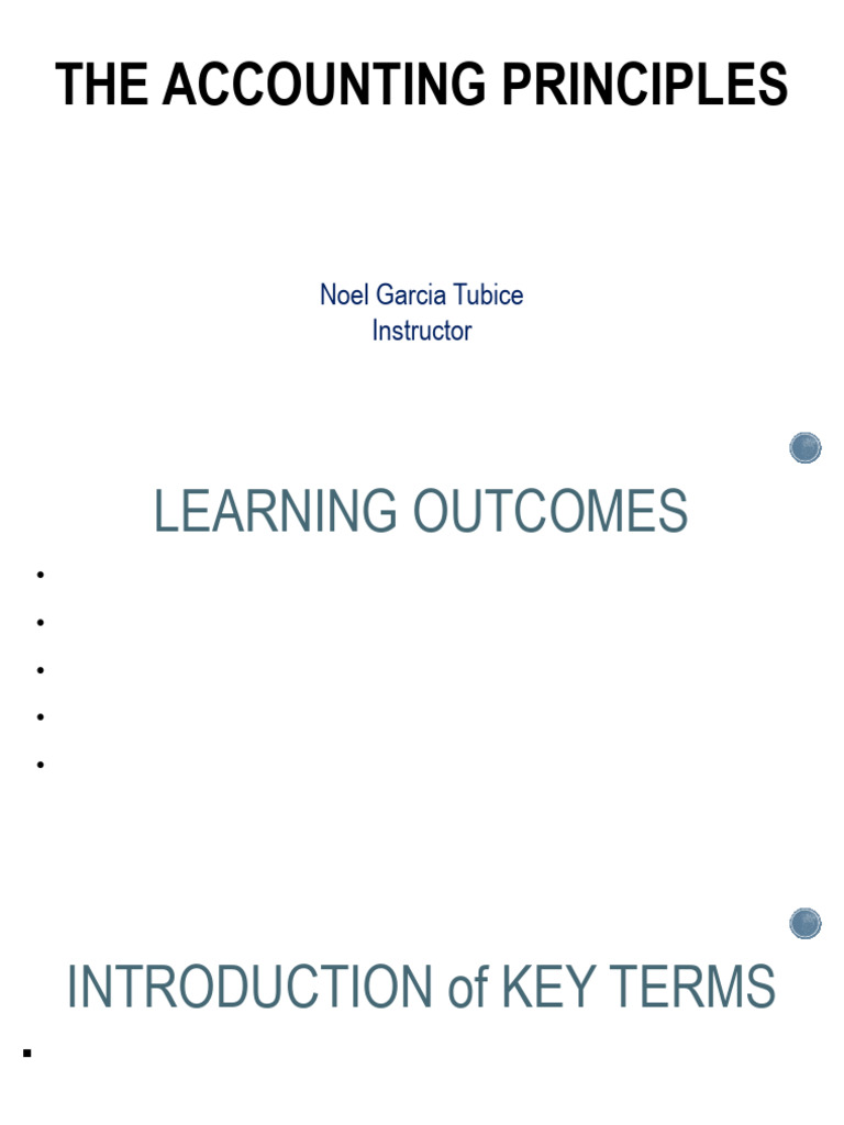 Accounting Principles PPT Module 1 | PDF | Equity (Finance) | Balance Sheet