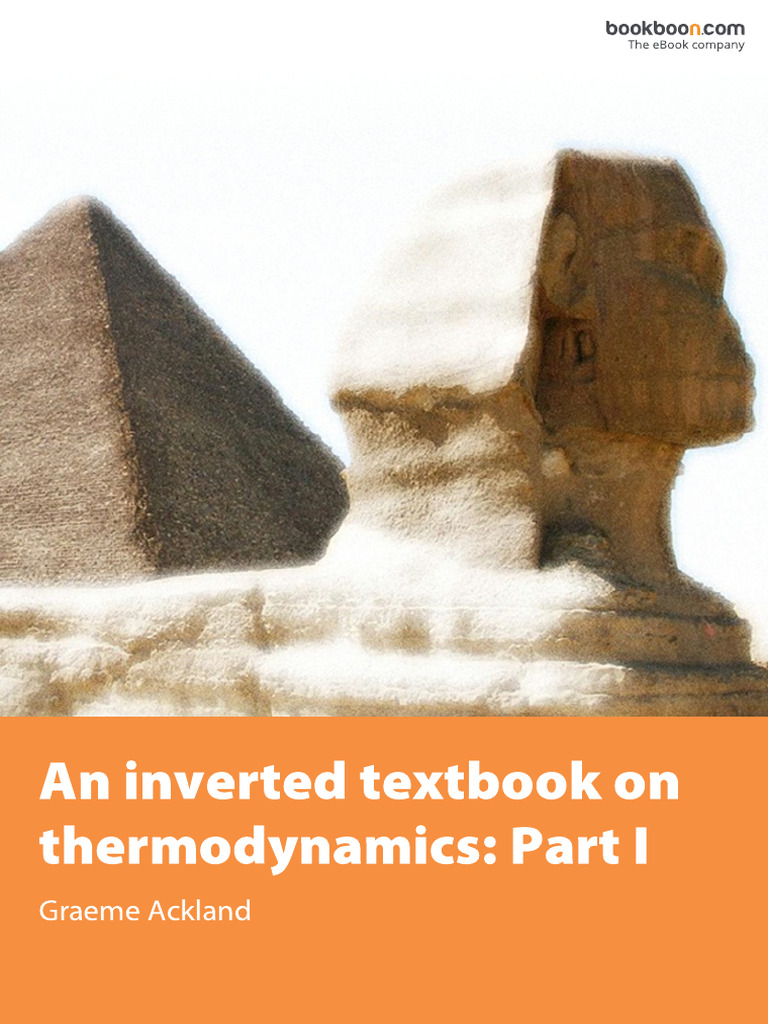 An Inverted Textbook on Thermodynamics Part i | PDF | Heat | Heat Capacity