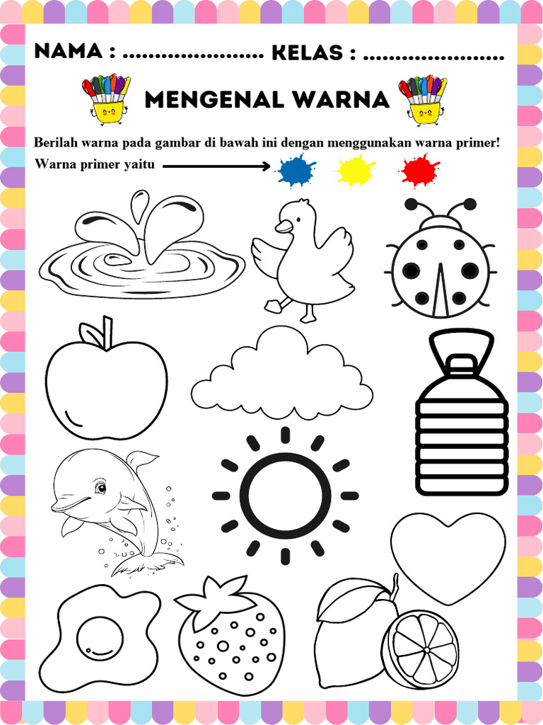 Mengenal Warna Primer | PDF