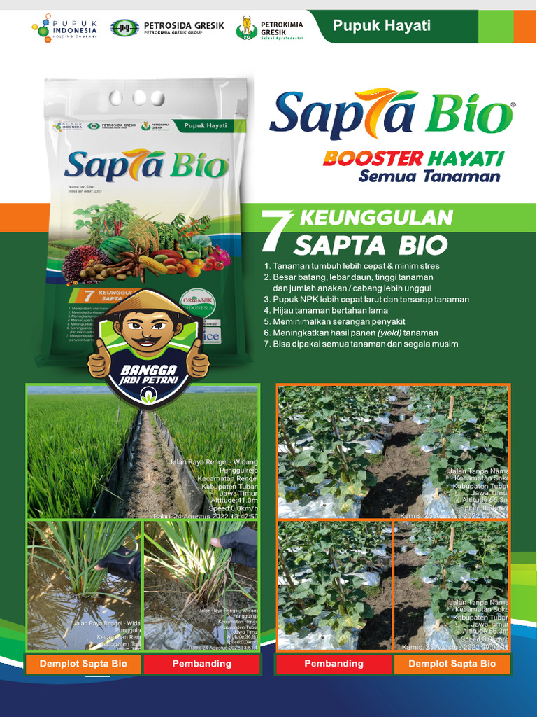 Sapta Bio Brosur_cdr 18 | PDF