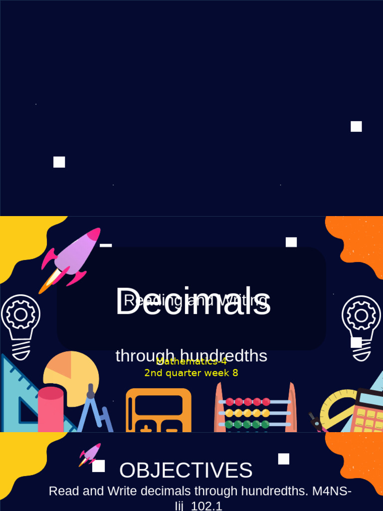 Reading and Writing Decimals to Hundredths | PDF | Numbers | Decimal