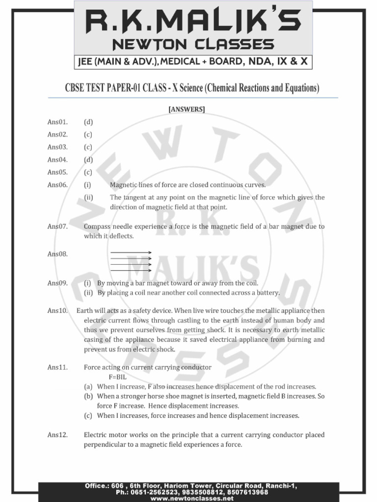 Magnetic Effect and Magnetic Current T1.. S NN | PDF
