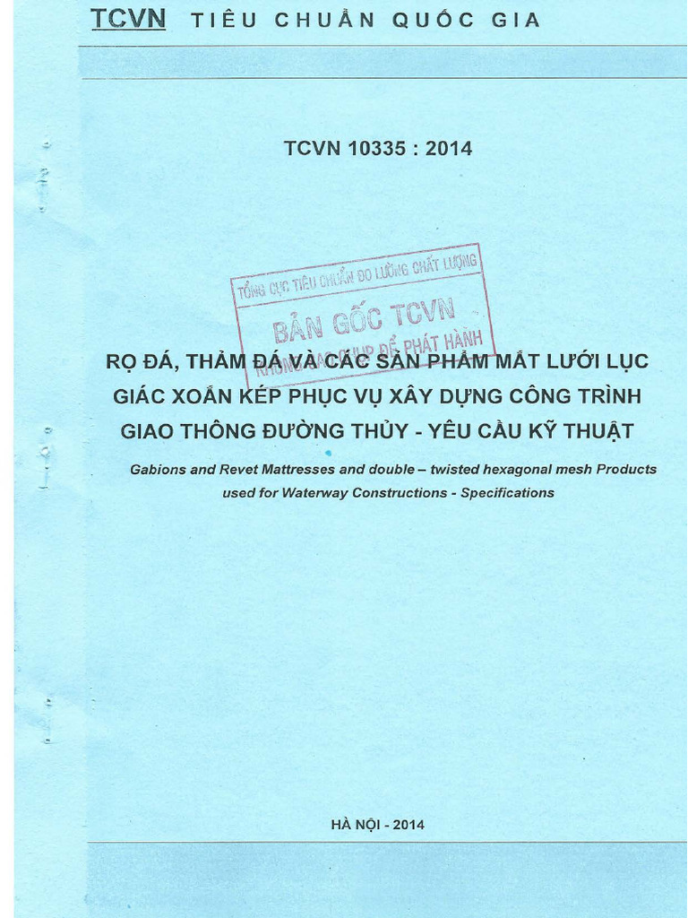 TCVN 10335-2014 Ve Ro Da | PDF