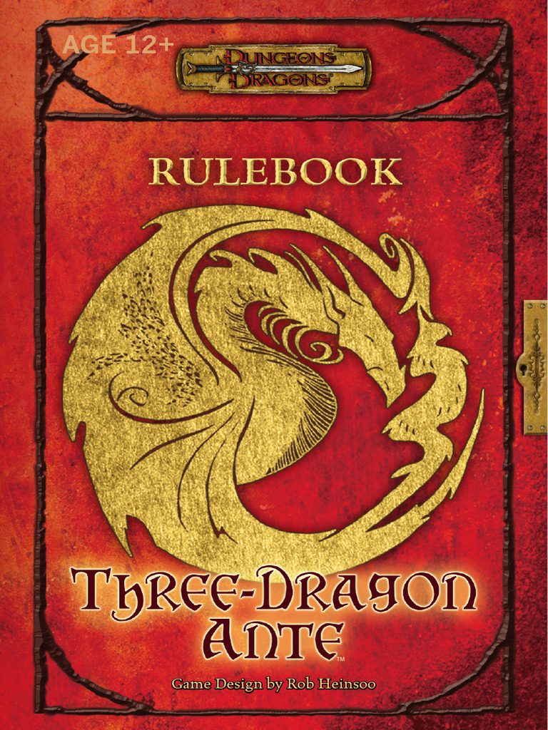 Three Dragon Ante Game Rules | PDF | Betting In Poker | Gaming
