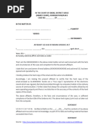 Gap Affidavit Sample | PDF | Career & Growth | Law