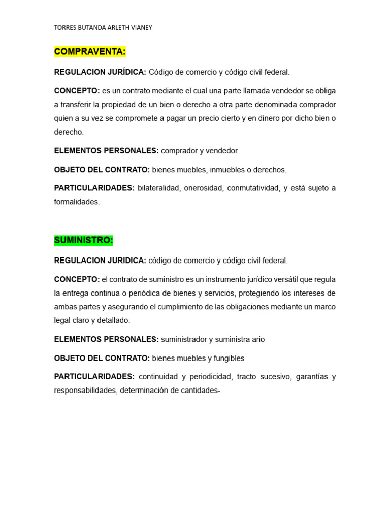 Tabla de Contratos | PDF | Seguro | Derecho empresarial