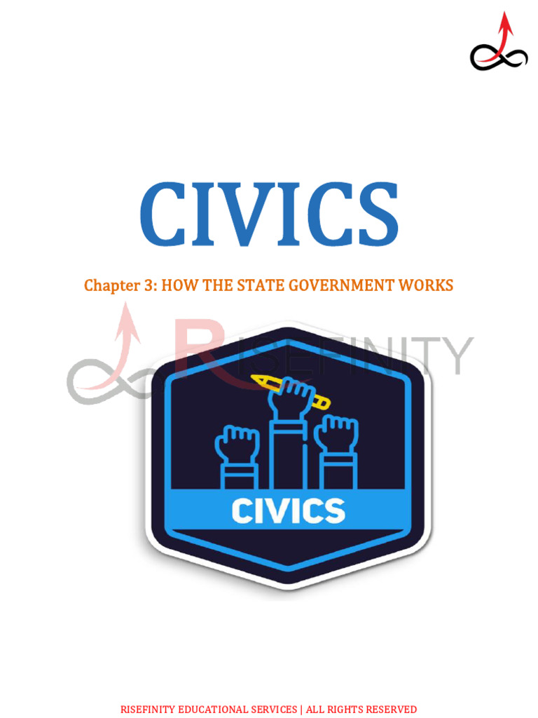 Chapter 3 How The State Government Works Watermark | PDF | Legislature | Bill (Law)