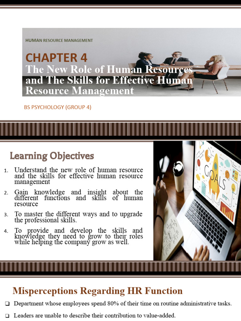Evolving Roles in Human Resource Management | PDF | Human Resource ...