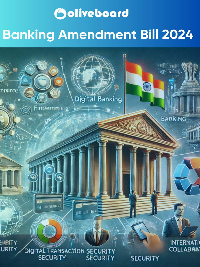Banking Amendment Bill 2024 | PDF | Banks | Reserve Bank Of India