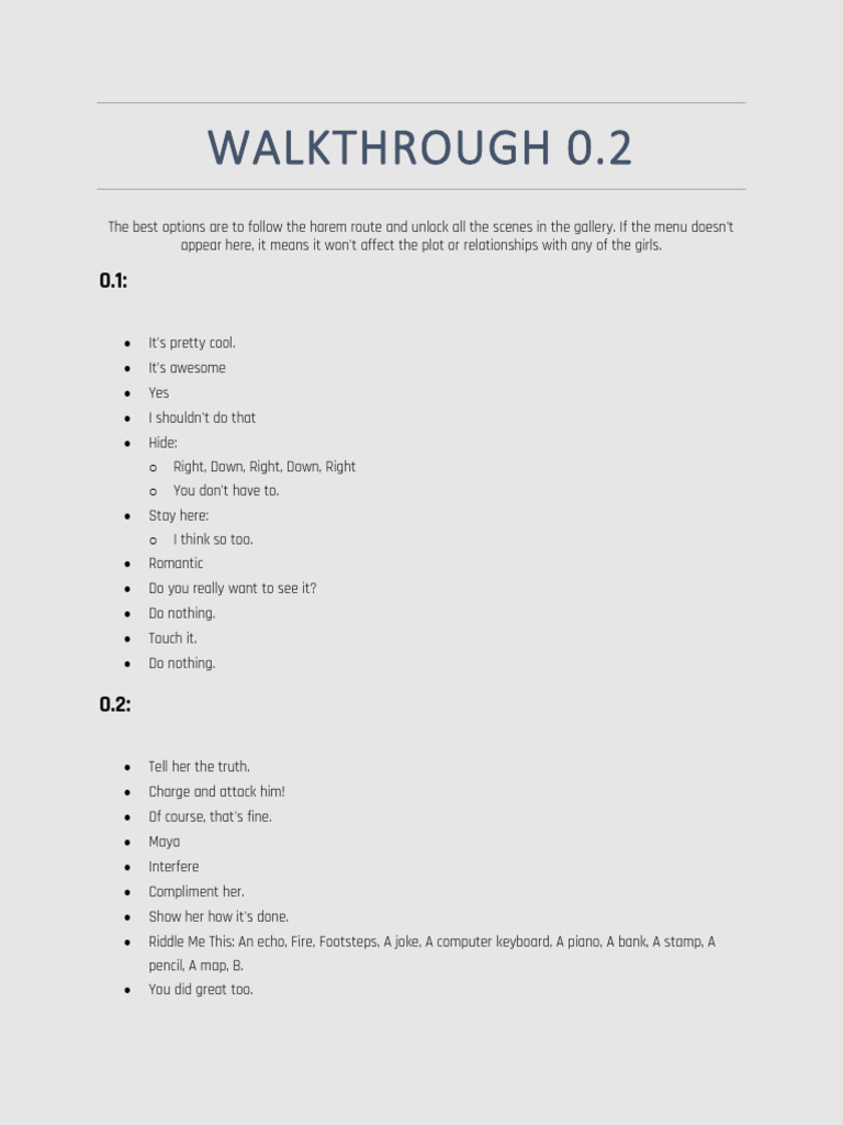 Stray Incubus Walkthrough Guide | PDF