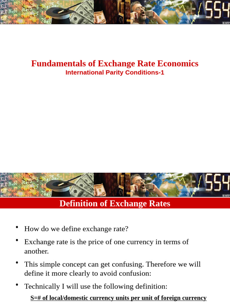 FX_Parity_1 (2) | PDF | Purchasing Power Parity | Exchange Rate