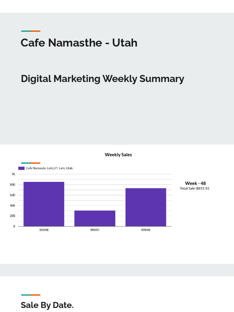 Cafe Namasthe - Utah - WW48 | PDF