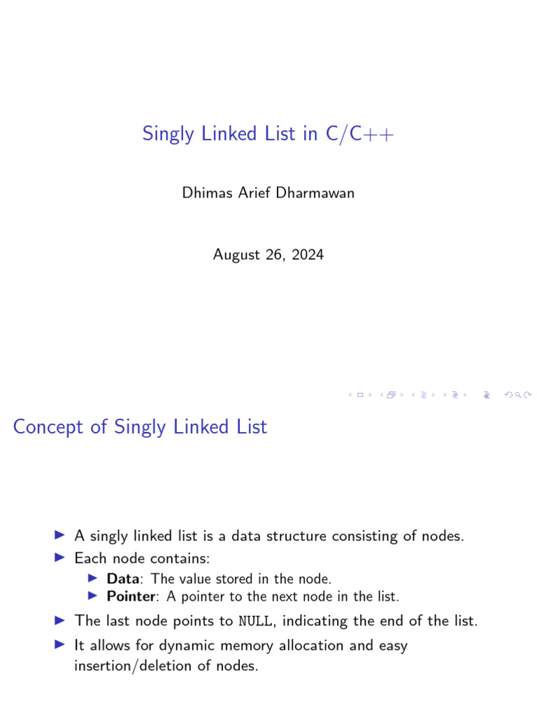 Data Structure Linked List | PDF | Computer Programming | Computing