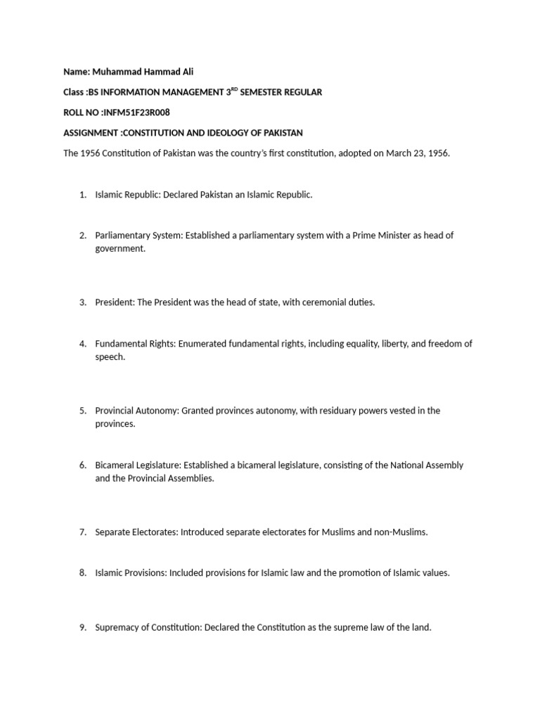 Document | PDF | Constitution | Government