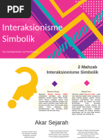 Interaksionisme Simbolik Herbert Blumer | PDF