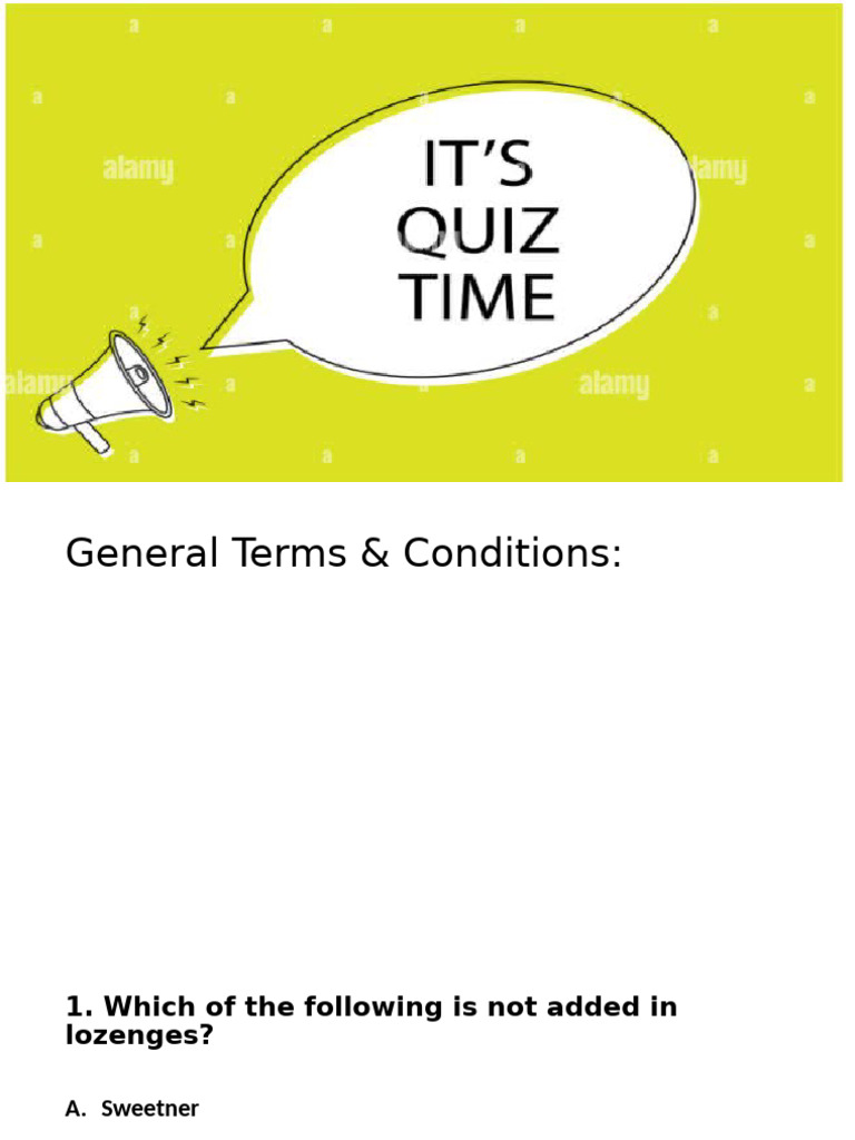 Quiz | PDF