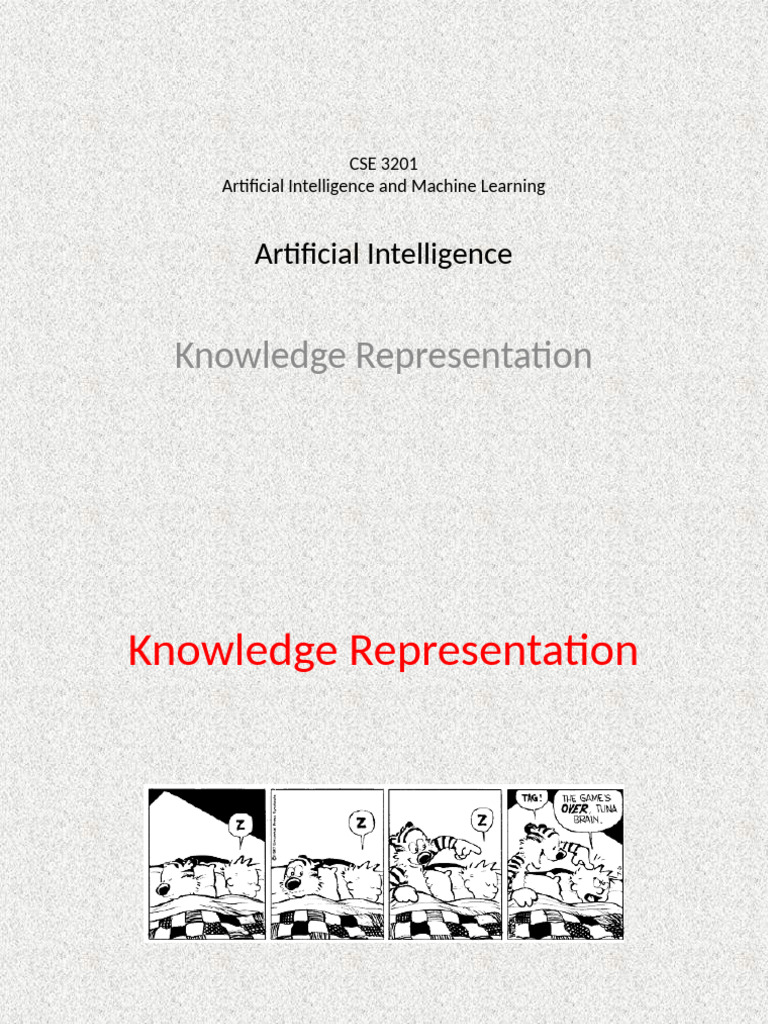 L4 Knowledge Representation | PDF | Logic | First Order Logic