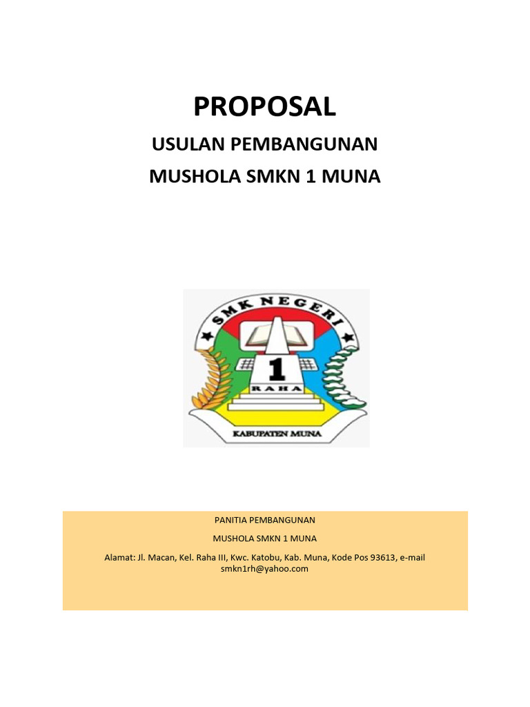 PROPOSAL MUSHOLA OKE 1 (1) | PDF