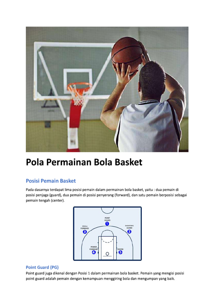 Pola Permainan Basket | PDF