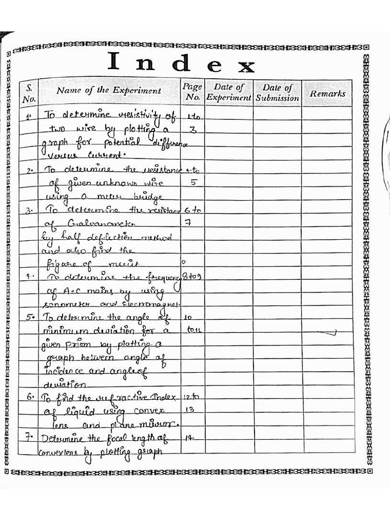 Physics_Practical_file | PDF