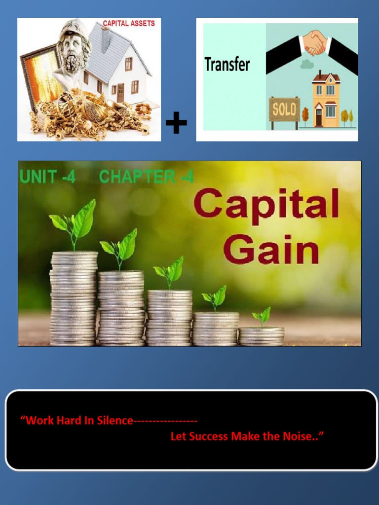 CG-1 | PDF | Capital Gains Tax | Capital Gain