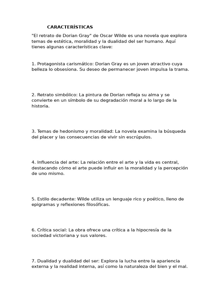 Caracter Í Sticas | PDF