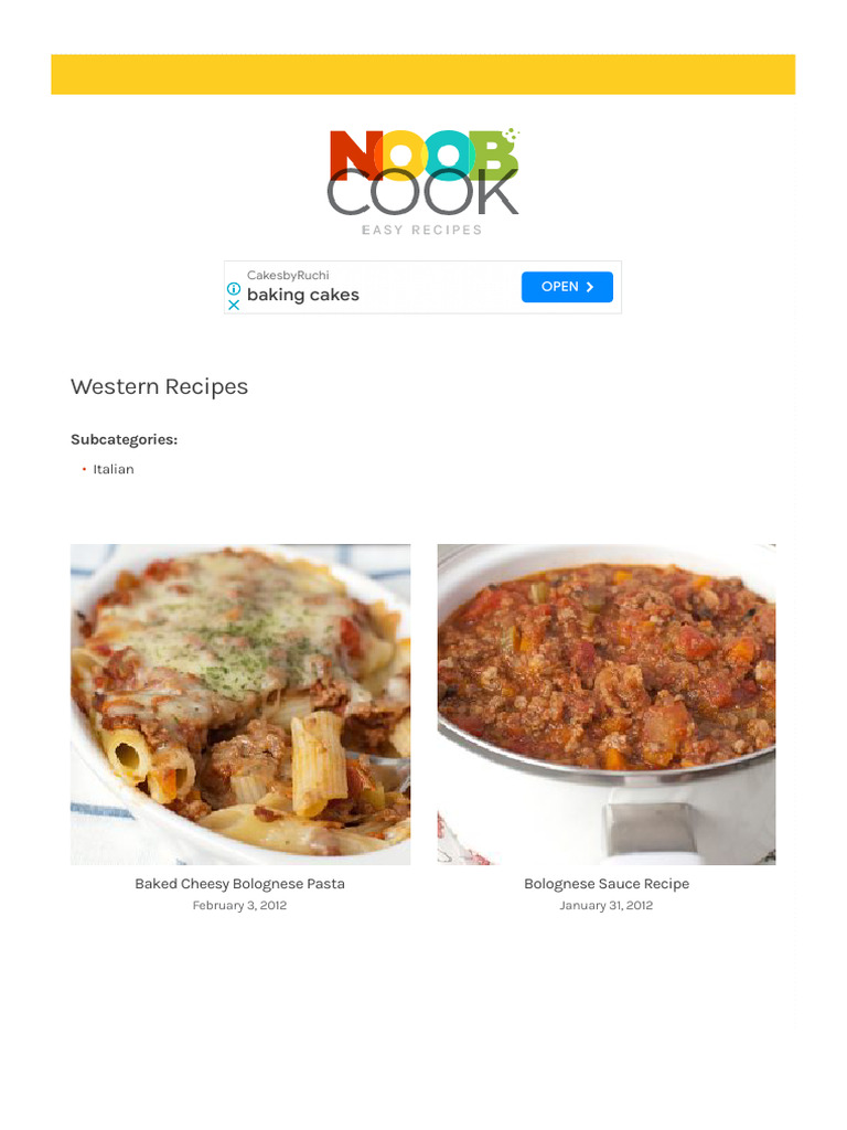 Western Recipes Archives - Page 2 of 9 - Noob Cook Recipes | PDF ...