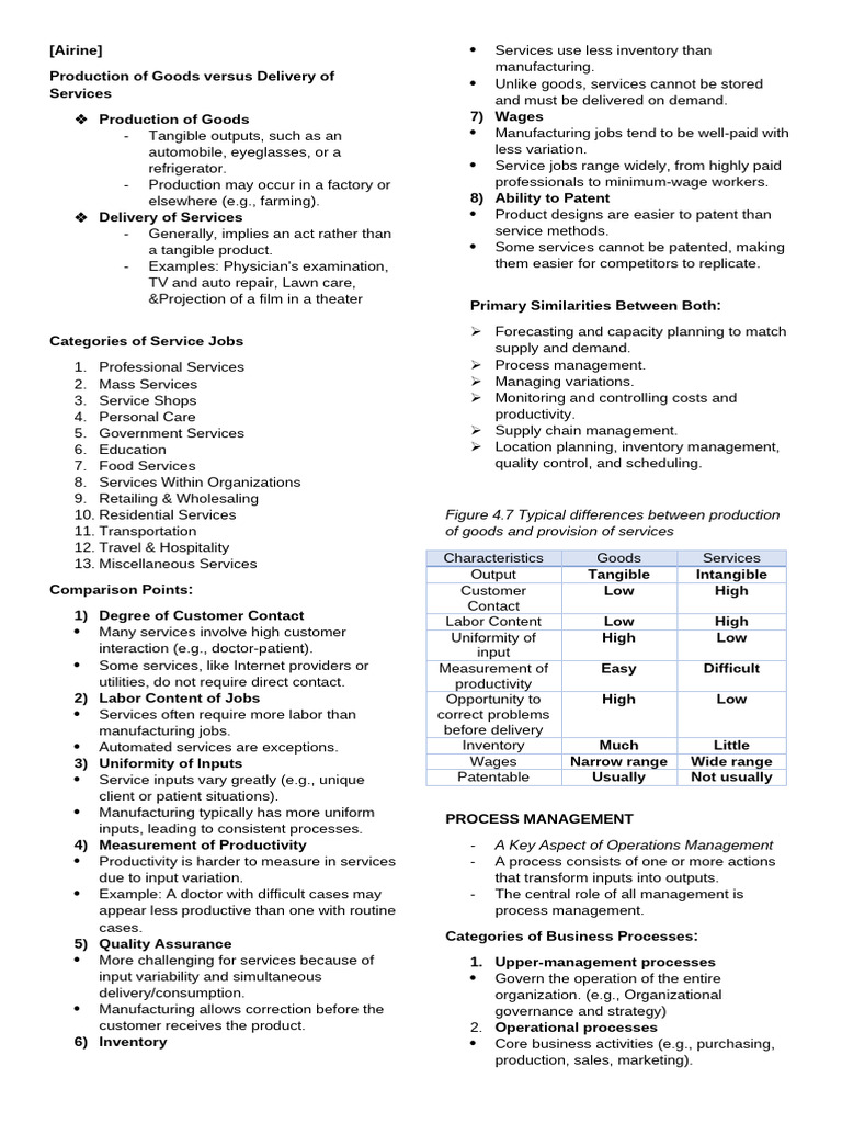 BA Handouts | PDF | Supply Chain | Business Process Management