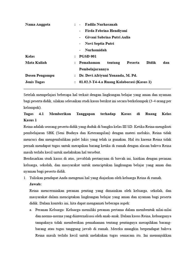 01.02.3-T4-4.a Ruang Kolaborasi (Kasus 1) - Pemahaman Tentang Peserta Didik Dan Pembelajarannya ...