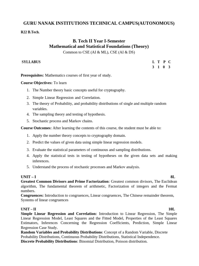 MSF Hand Book 24-25 | PDF | Regression Analysis | Estimation Theory
