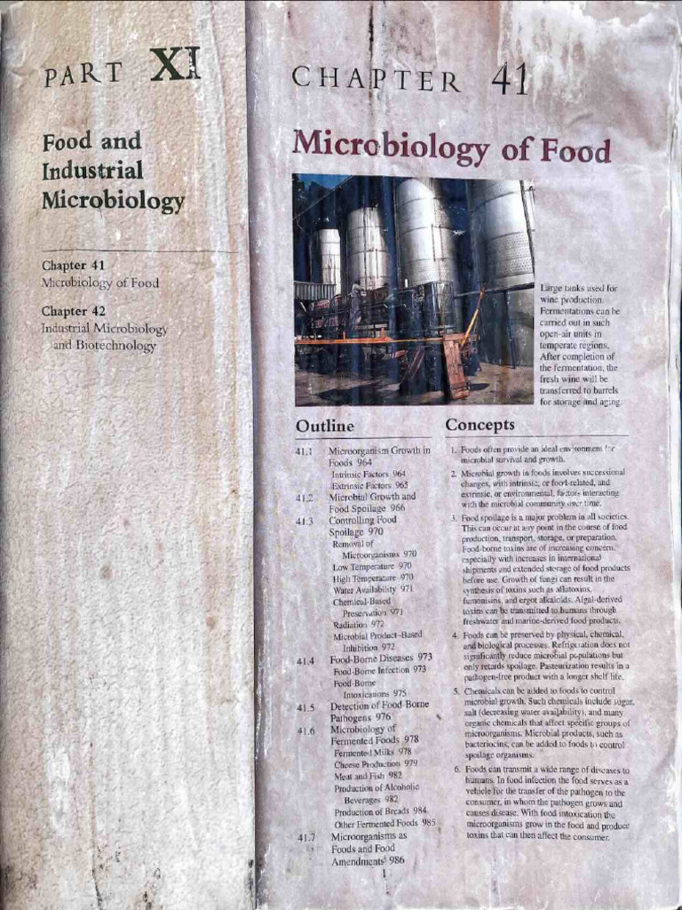 Microbiology in Food | PDF