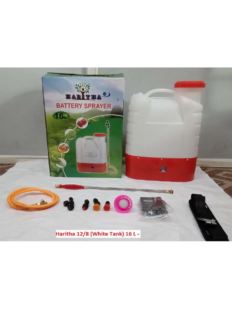 Battery Sprayers | PDF