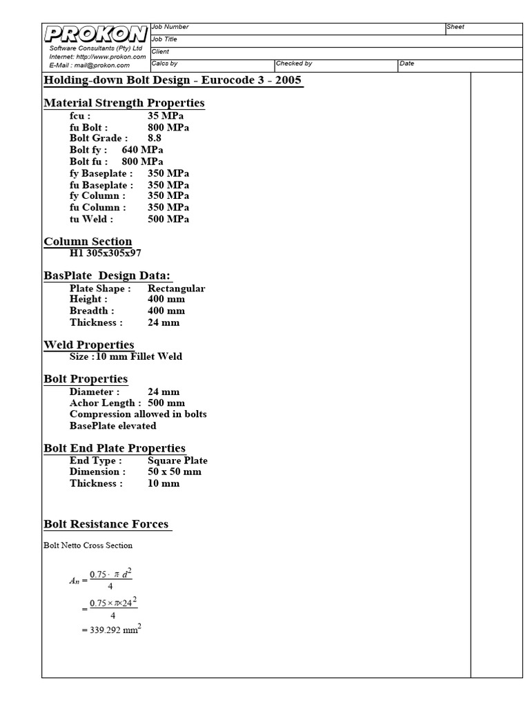 bp2 c | PDF | Screw | Column