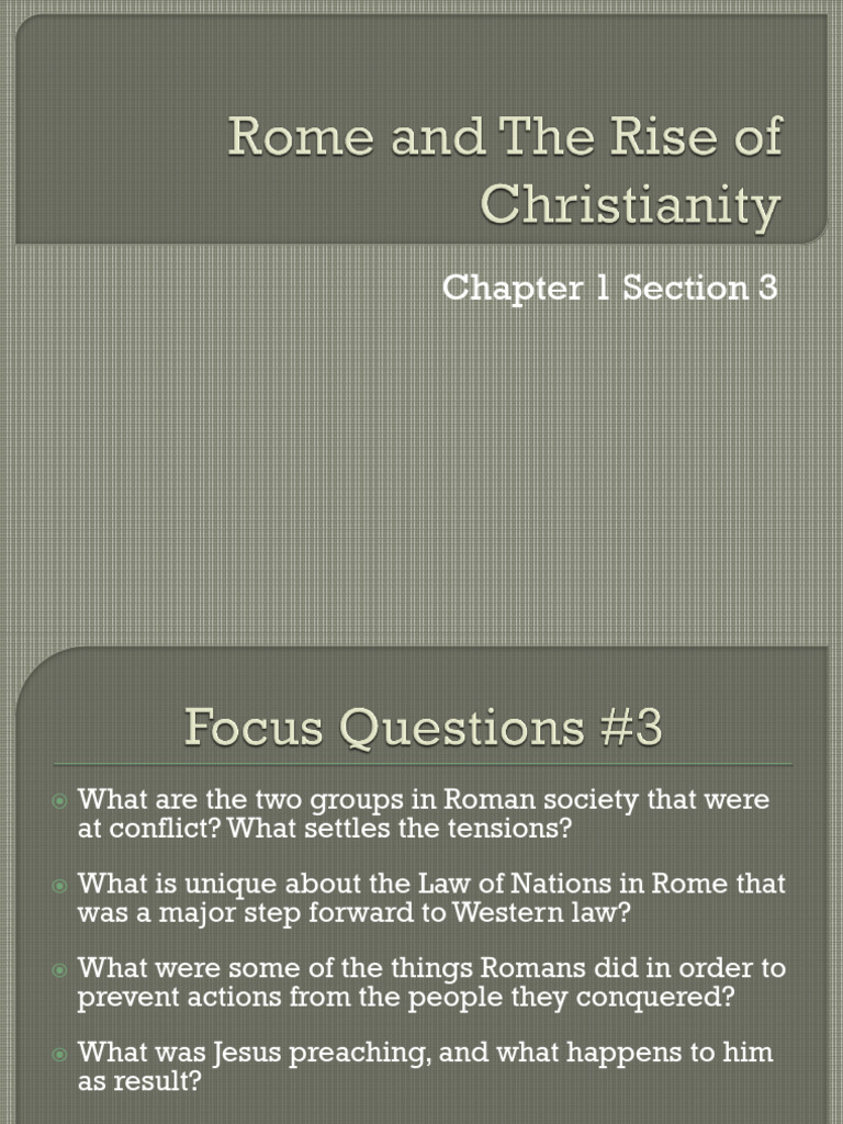 presentation3 | PDF | Ancient Rome | Jesus