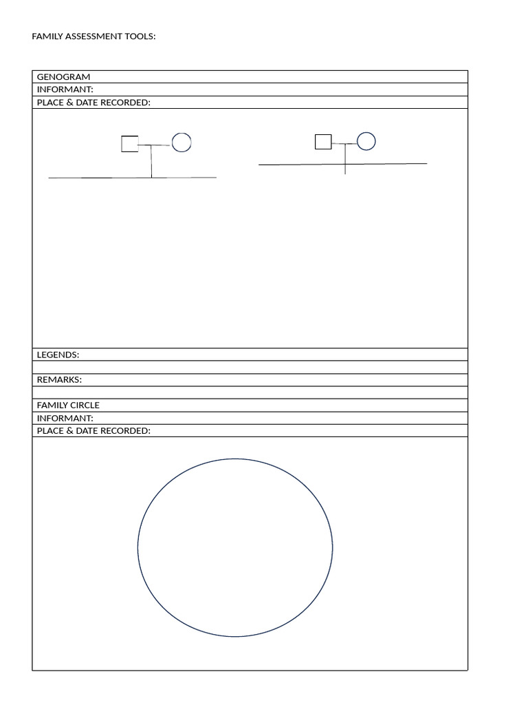 FAMILY ASSESSMENT TOOLS | PDF | Family | Community FAMILY ASSESSMENT TOOLS | PDF | Family | Community