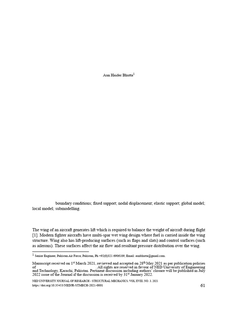 Appropriate Boundary Condition for Finite Element Analysis of Structural Members Isolated From ...