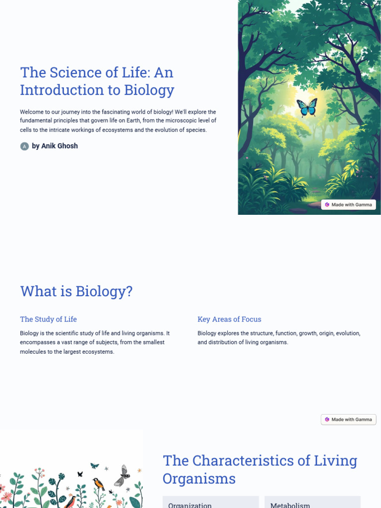 The Science of Life An Introduction To Biology | PDF | Gene | Biology