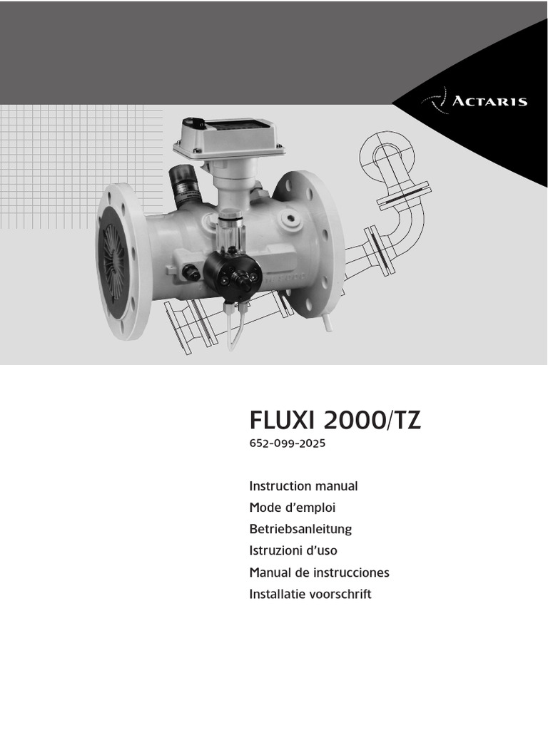 TZ instruction manual | PDF | Pipe (Fluid Conveyance) | Valve