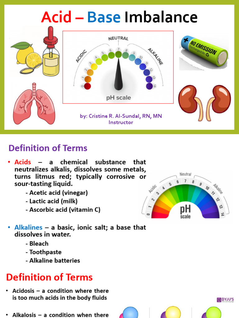 Acid-Base-Slideshare-1 | PDF | Hemodialysis | Physiology